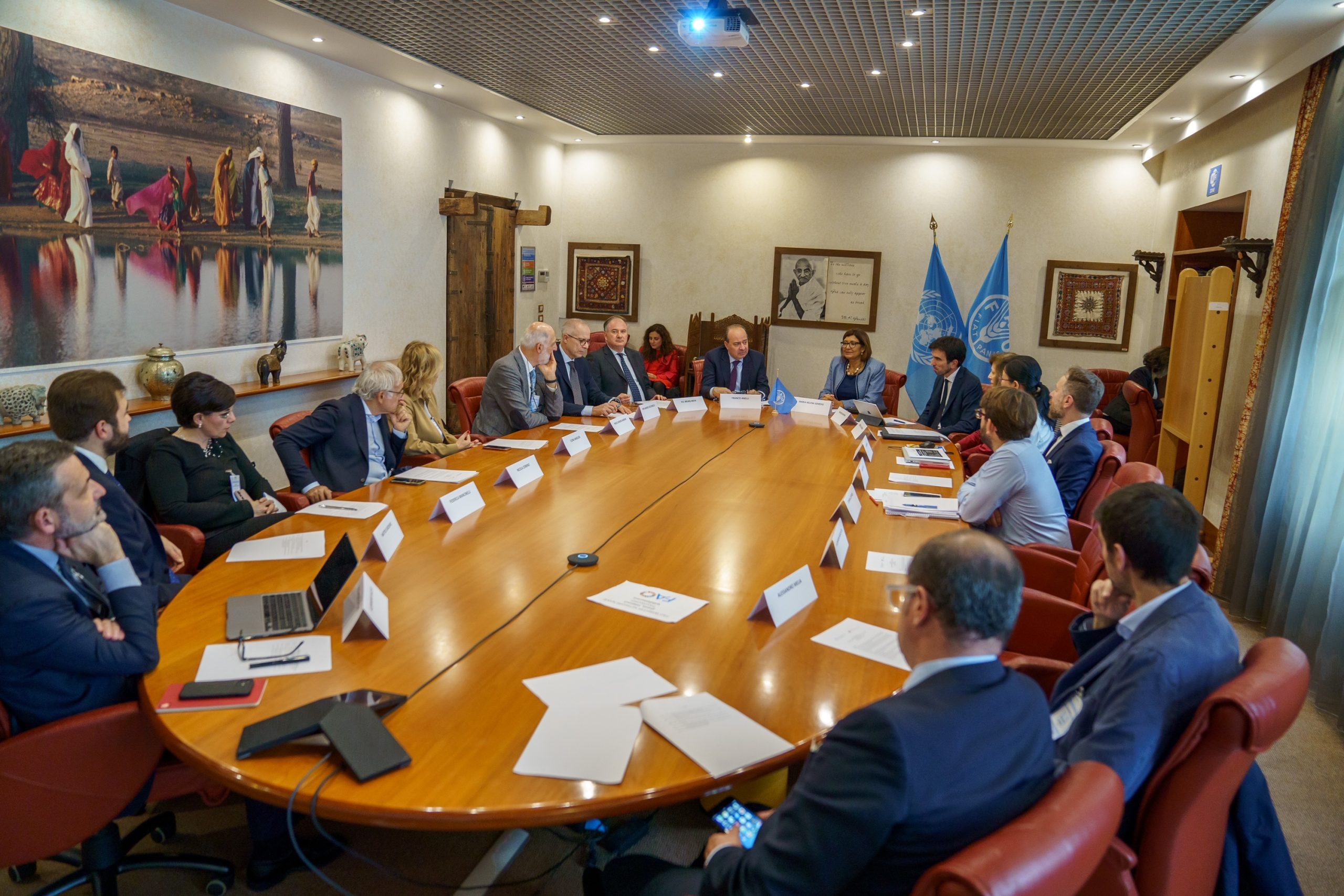FAO and SACRU explore means for collaboration - Sacru Alliance